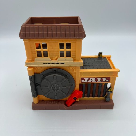Toys | 206 Mattel Matchbox Bank Robbery Jail Car Playset Action For ...